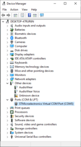 Stm32 virtual comport in fs mode driver - sublas